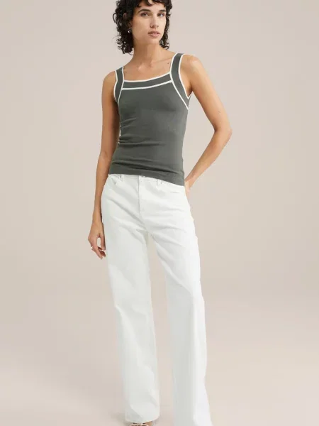 WE Fashion Jeans murdar alb | Shopsy.com.ro